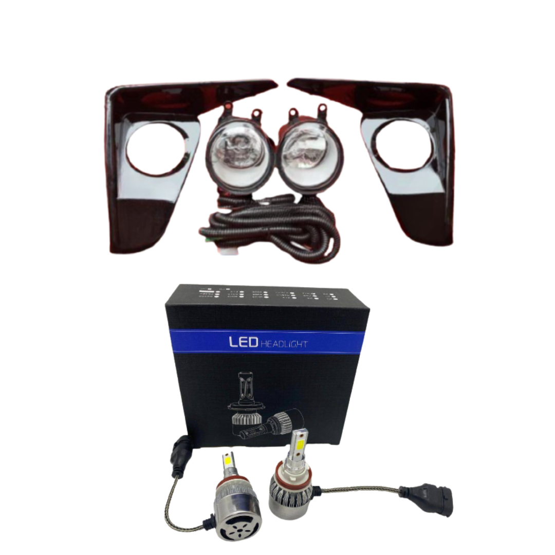 PERODUA BEZZA 2020-2021 FOG LAMP FOG LIGHT FULL SET | Lazada