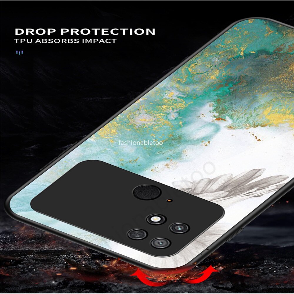 สำหรับ Xiaomi Poco C40 C 40 Pocophone C40 PocoC40กระจกนิรภัยเคสโทรศัพท์ ...
