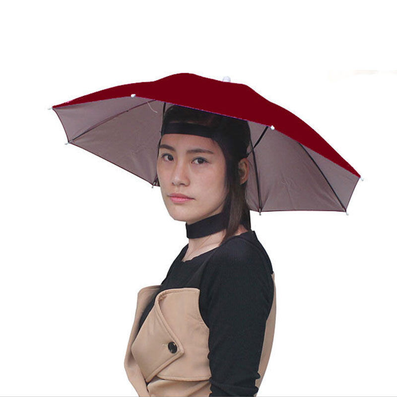 LIFEUmbrella Cap20 off Double Layer Windproof Umbrella Cap Head Wearing ...
