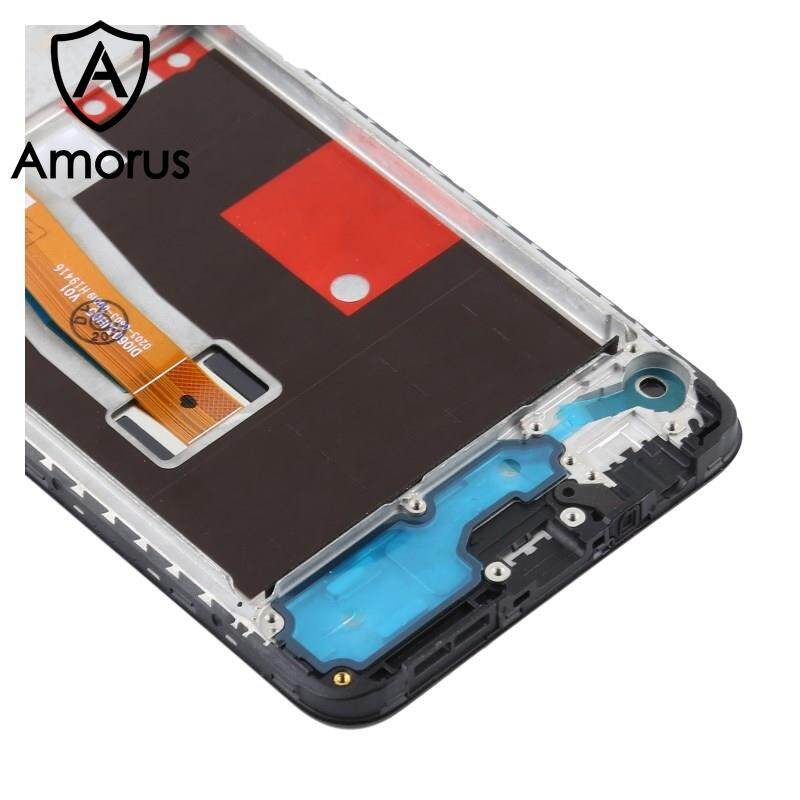 Amorus ชุดประกอบหน้าจอ LCD และชุดประกอบดิจิไทเซอร์ + อะไหล่กรอบสำหรับ ...