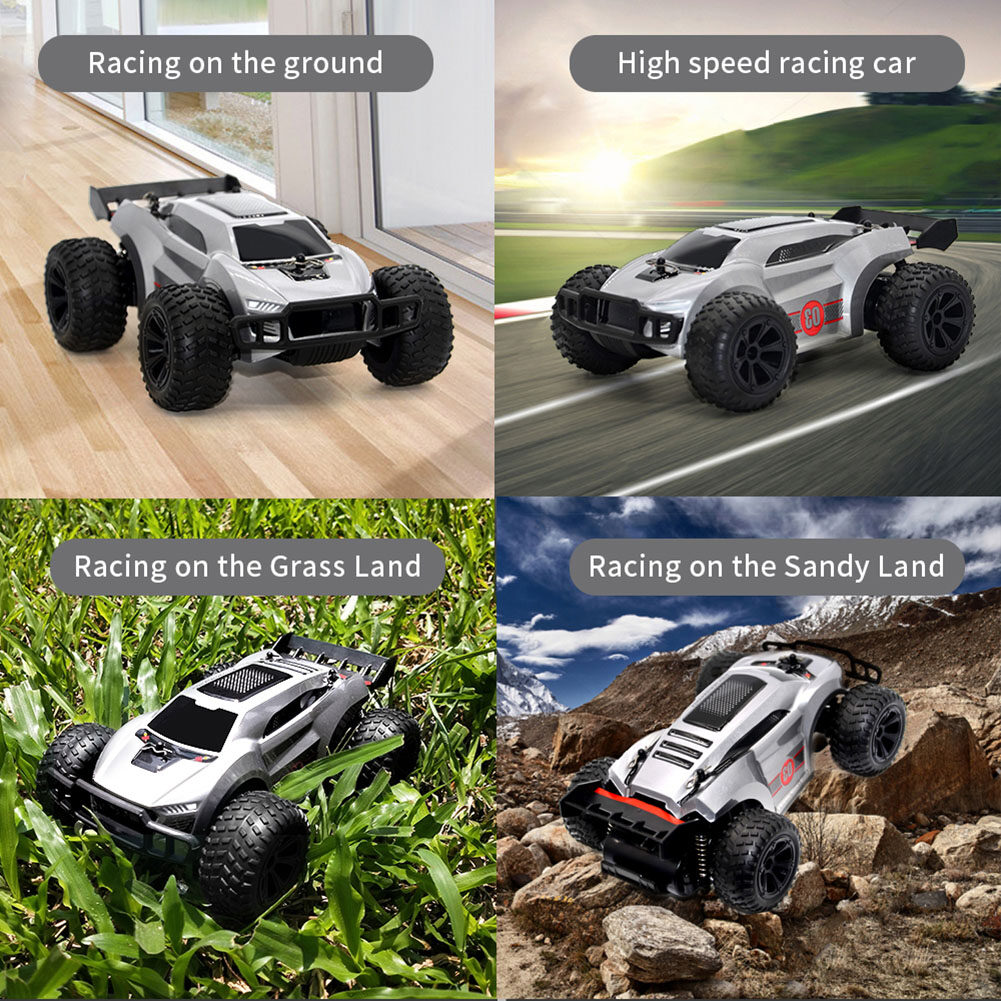 JJRC Q88 RC Car 2WD 4CH 2.4GHz Radio Control Stunt Car Off Road Crawler ...