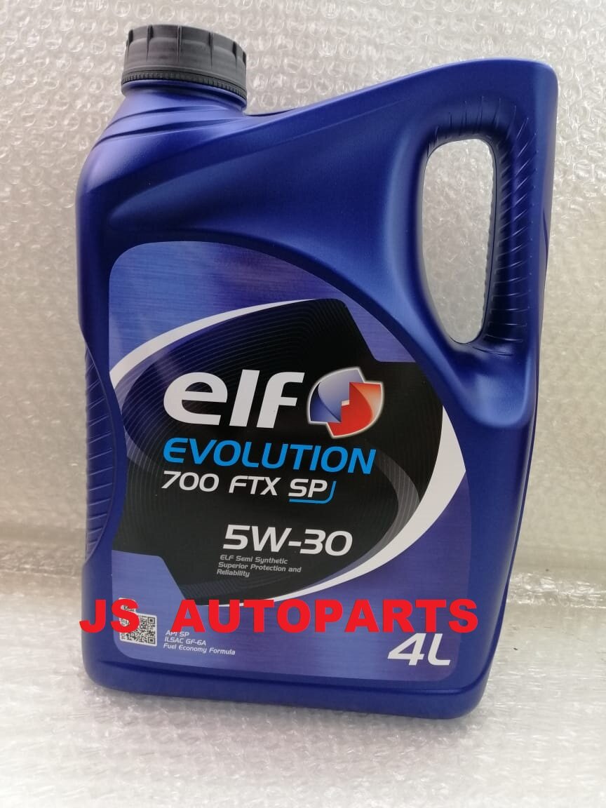 Original ELF Semi Synthetic Engine Oil Evolution 700 FTX SP (5W-30) 4 ...