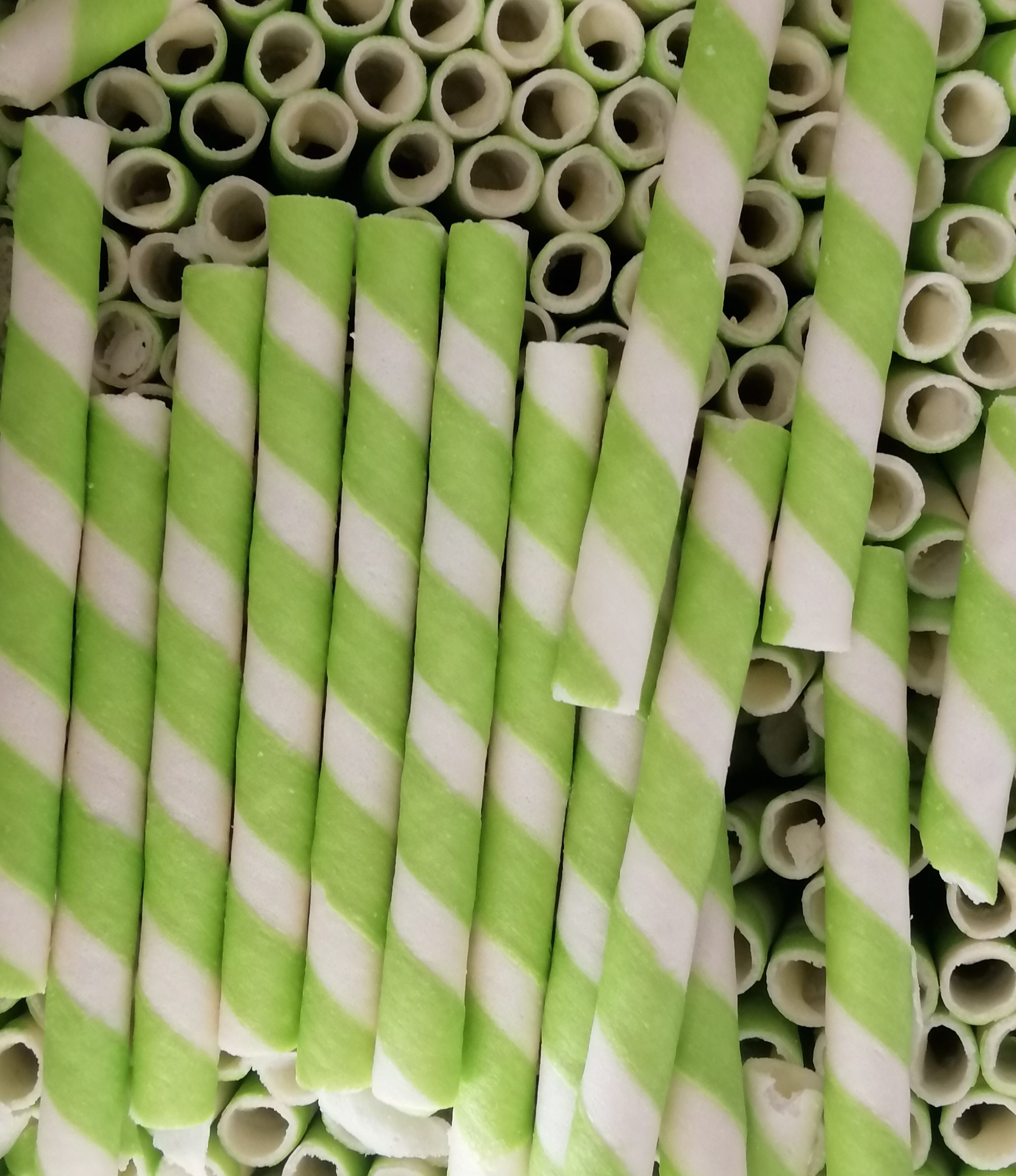 Pandan Rolled Wafer Stick Biscuits (500g) | Lazada