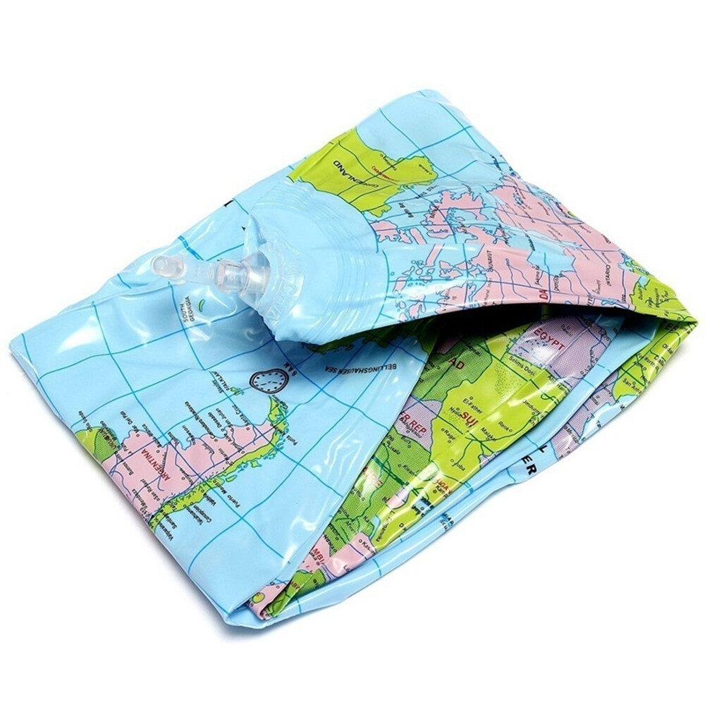 DJDK ลูกบอลชายหาดทนทาน,ลูกบอลลูกโป่ง16นิ้วภูมิศาสตร์40ซม. ของเล่นลูกโลก ...