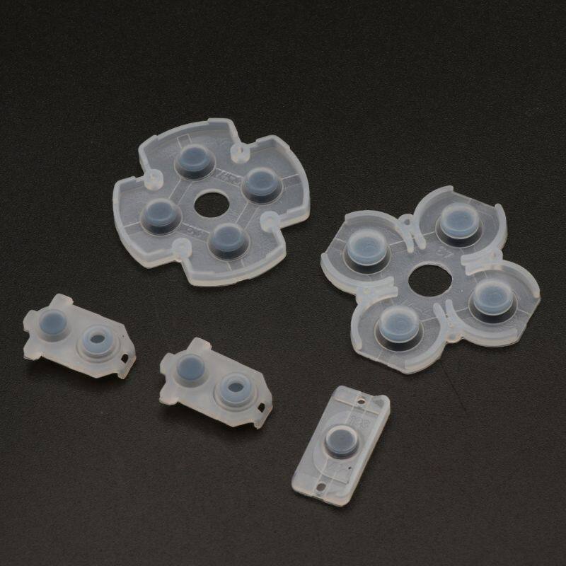 For PS4 Controller Conductive Rubber Pad Silicone Pad for PS 4 JDS JDM ...