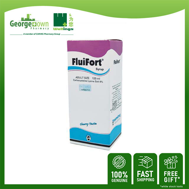 FLUIFORT ADULT COUGH SYRUP 120ML | Lazada