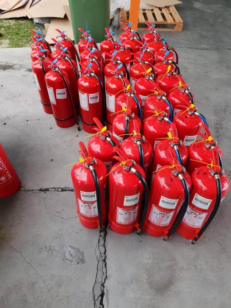 Free Bomba Cert 10 Barrel Flammart Fire Extinguisher ABC Dry Powder 9kg ...