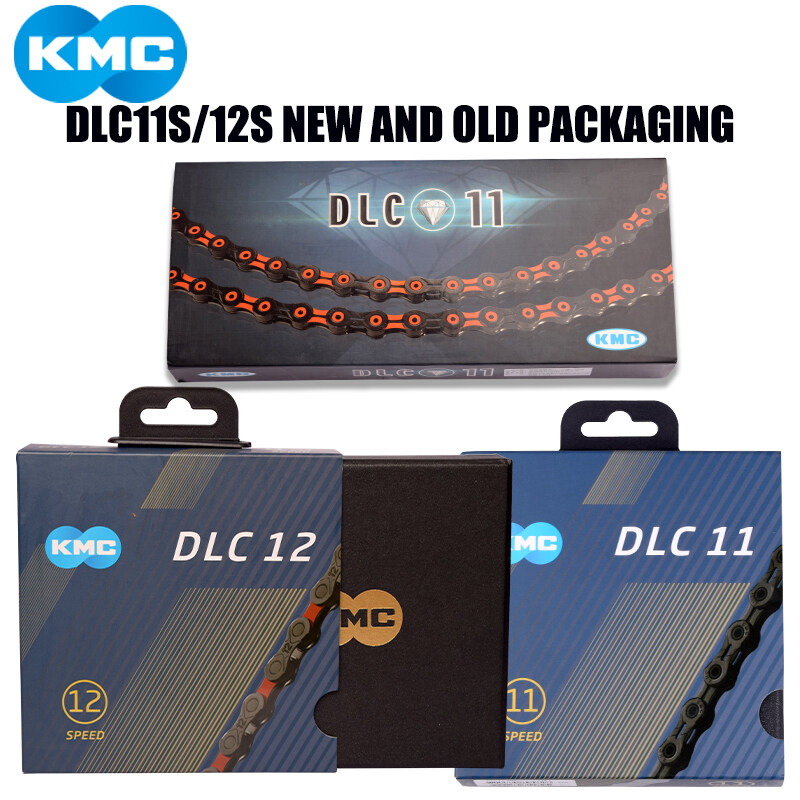 KMC DLC 11 Speed 12-Speed จักรยานเสือภูเขาเพชร Ultralight สีดำและสีแดง ...