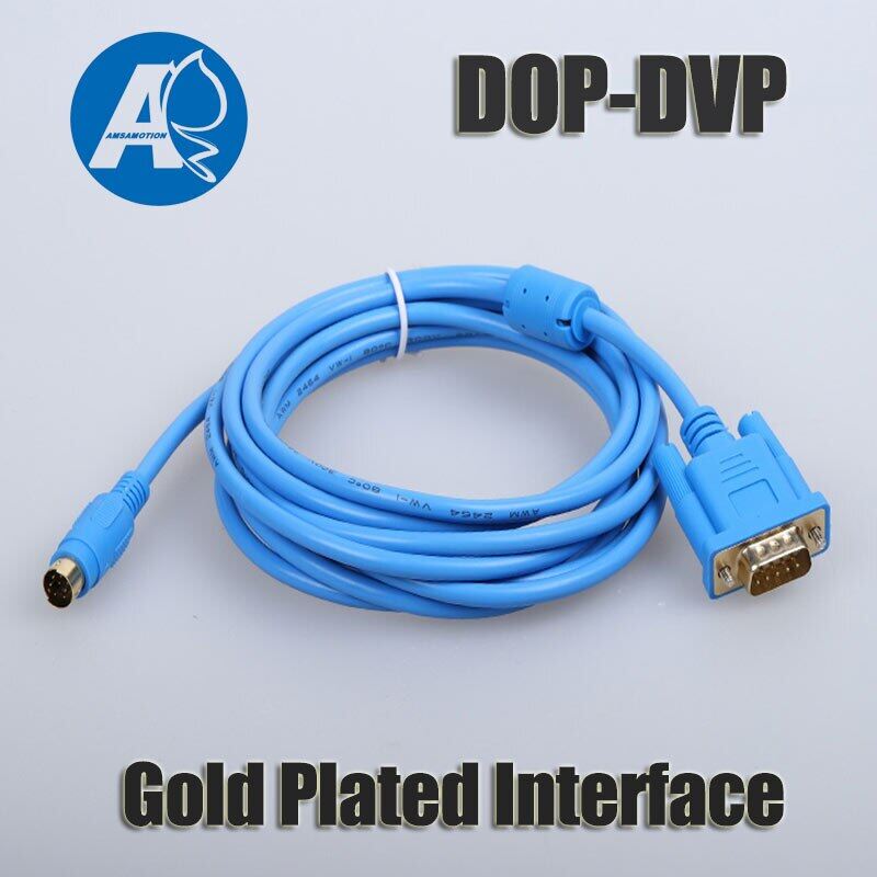 สายเคเบิลการเขียนโปรแกรม Delta DOP-DVP ที่เข้ากันได้ DOP Touch Panel ...