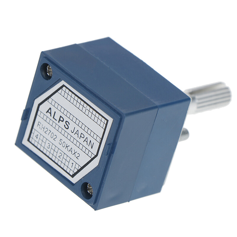 หัวใจที่มีสีสัน1Pcs Potentiometer 50K Log Alps Audio Amp Volume Control ...