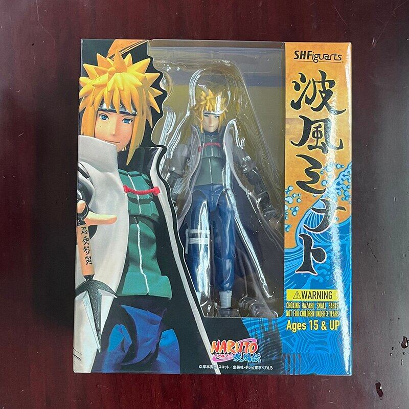Naruto Shippūden Anime Figure SHF Namikaze Minato Hatake Kakashi 2.0 ...