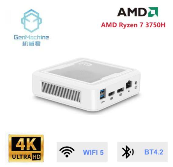 GenMachine AMD Ryzen 7 /Ryzen 5 3750H/3550H MINI PC Windows 11 DDR4 Ram ...
