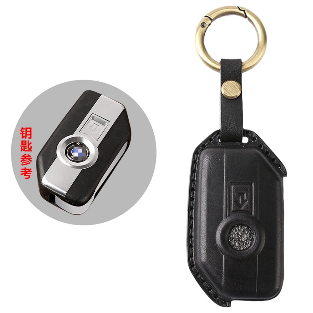 Motorcycle Leather Key Cover Case Key Shell For BMW R1250GS F750GS ...