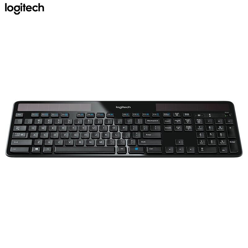 Logitech K750 Ultra-thin Wireless Keyboard Light Source Power Business ...