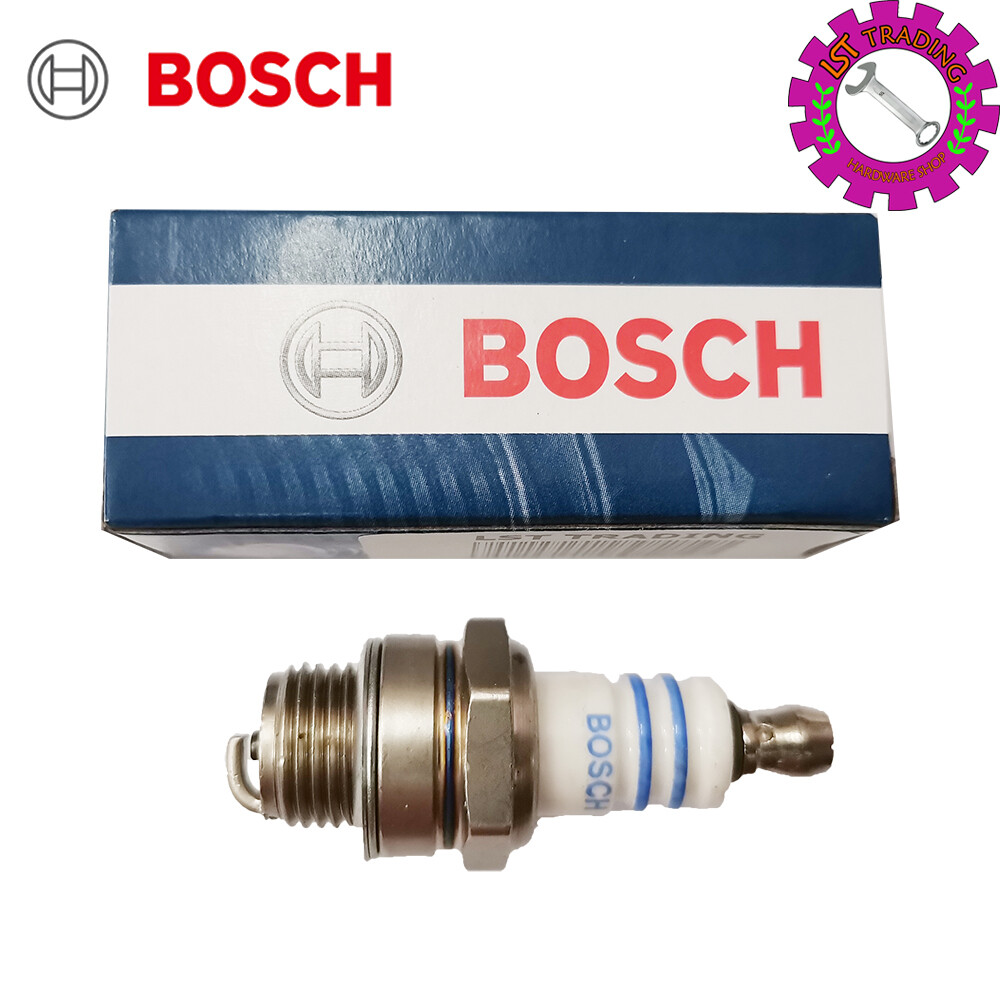 BOSCH WS8E SPARK PLUG (W20) / 100% ORIGINAL MESIN RUMPUT CHAINSAW SPARK PLUG / PALAM PENCUCUH ...