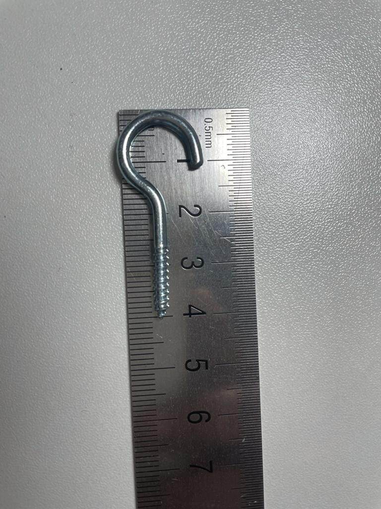 Open End Screw Hook Cup Hook Ceiling Hook Screw Hanger Open Loop Skru ...
