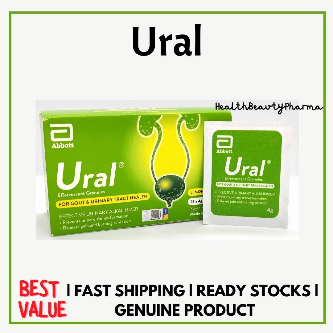 Abbott Ural Effervescent Granules 4g x 28 sachets (For Urinary ...