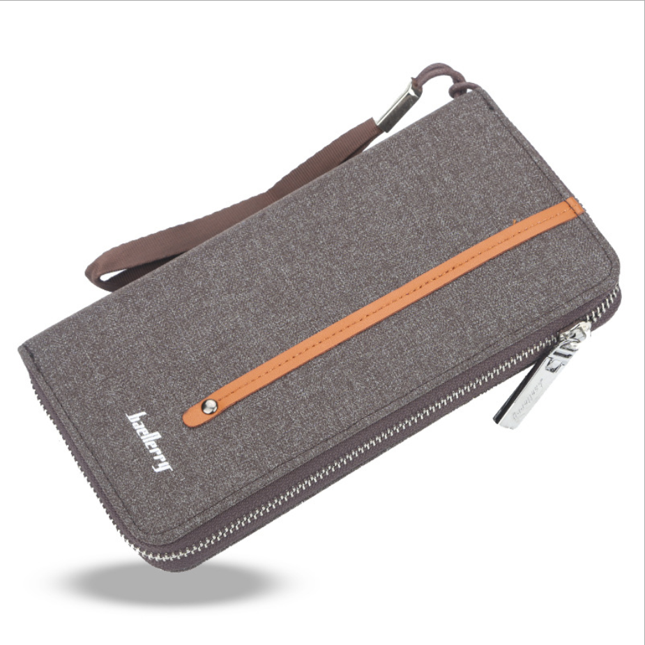 Baellerry Men Long Wallet Multi-Card Zipper Clutch | Lazada