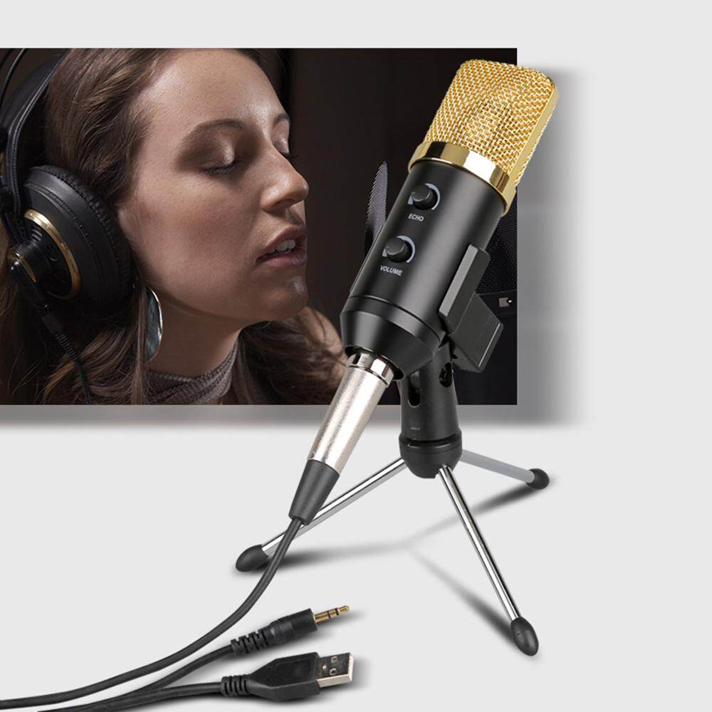 Suspension Microphone Kit USB Echo Recording Condenser Microphone Set ...