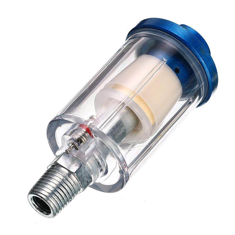 น้ำมันเครื่องแยกน้ำ 1/4 Inline Air FILTER Moisture TRAP Seperator ดัก ...