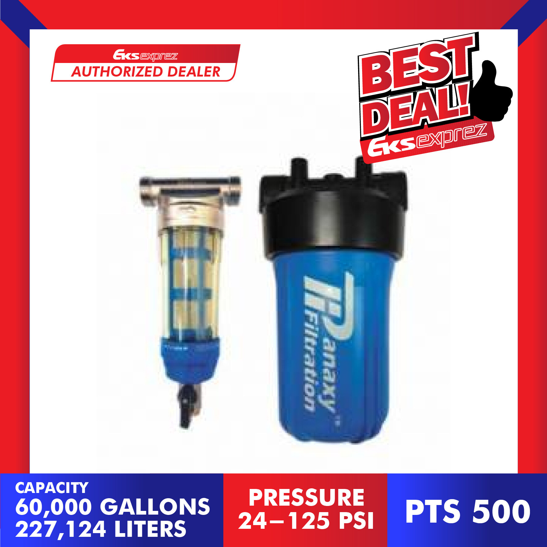 Panaxy PTS 500 PTS series Outdoor, Whole House Water Filter (FREE ...