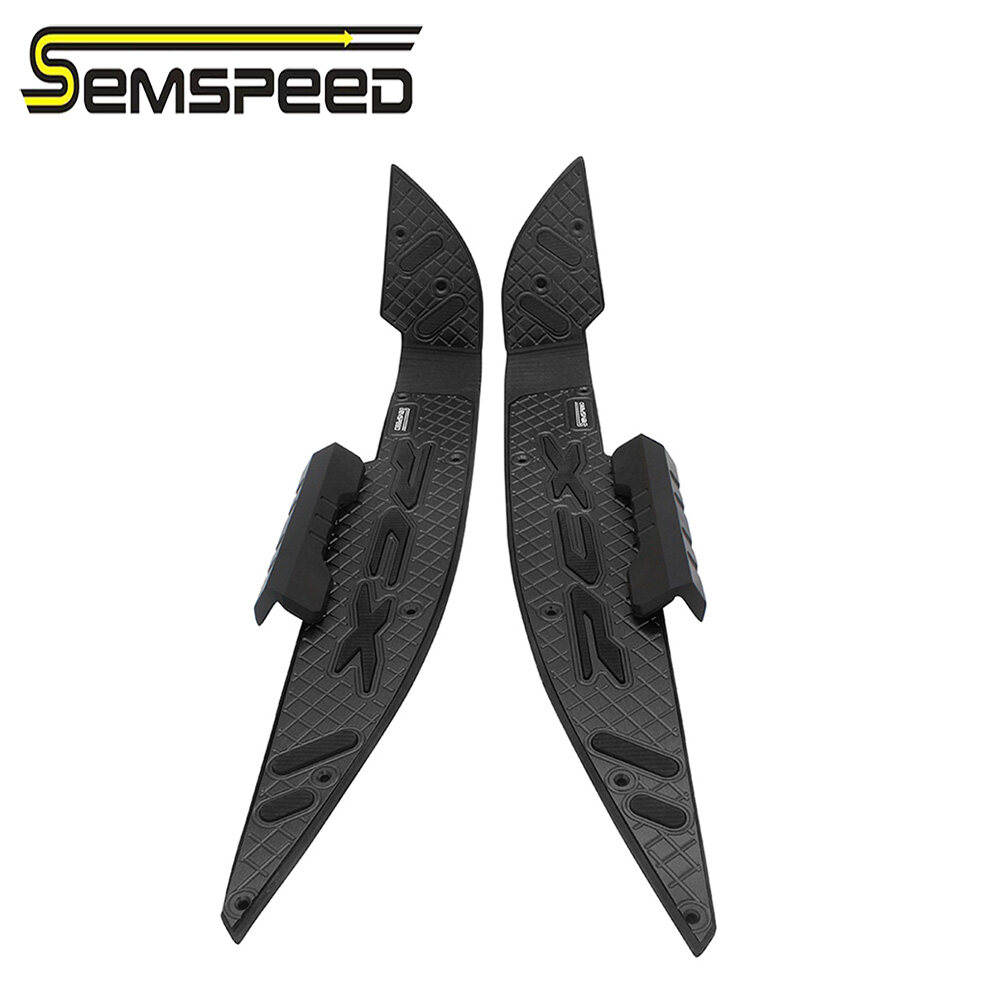 SEMSPEED CNC Front Footrest Footpegs Foot Rest Pegs Step For Honda PCX ...