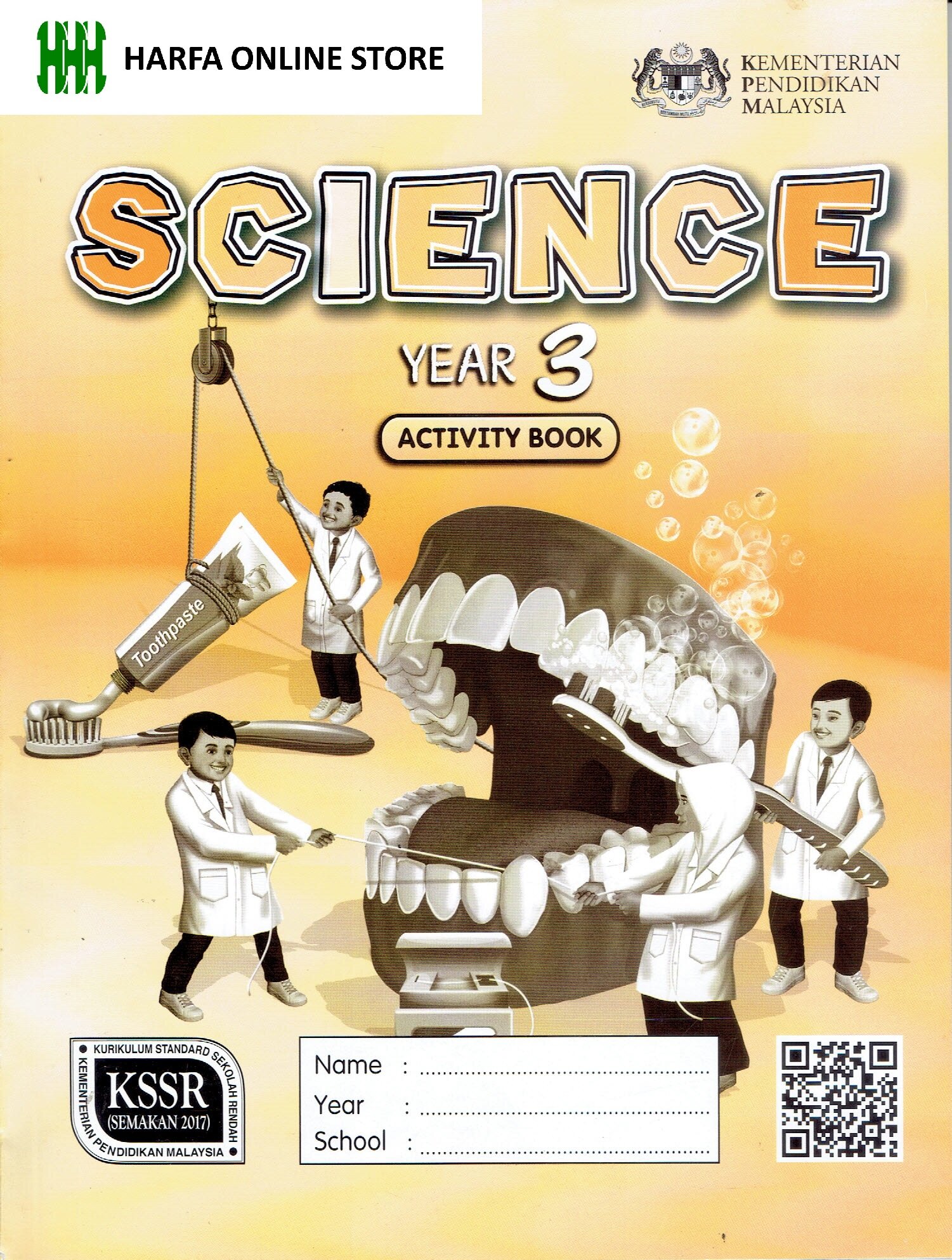 Buku Teks Science Year 3 Activity Book (DLP) KSSR ( TB YEAR 3 ) | Lazada