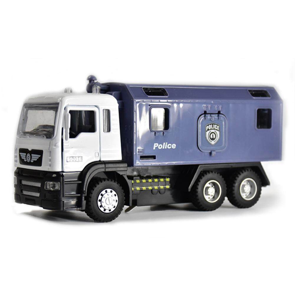 TOYSMARS 150 Scale Military Police Transport Alloy Car Model With Pull ...