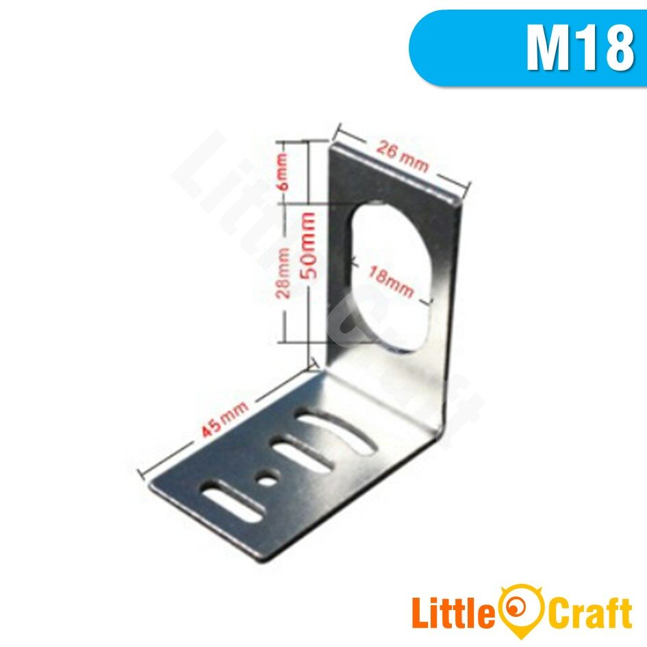 Inductive / Capacitive Proximity Sensor Metal Mounting Bracket M8 M12 ...