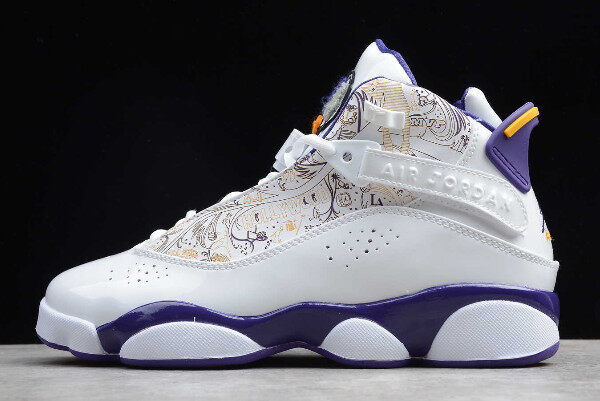 2020 Nike Air Jordan AJ 6 Rings “Hollywood” 322992-152 Basketball Shoes ...