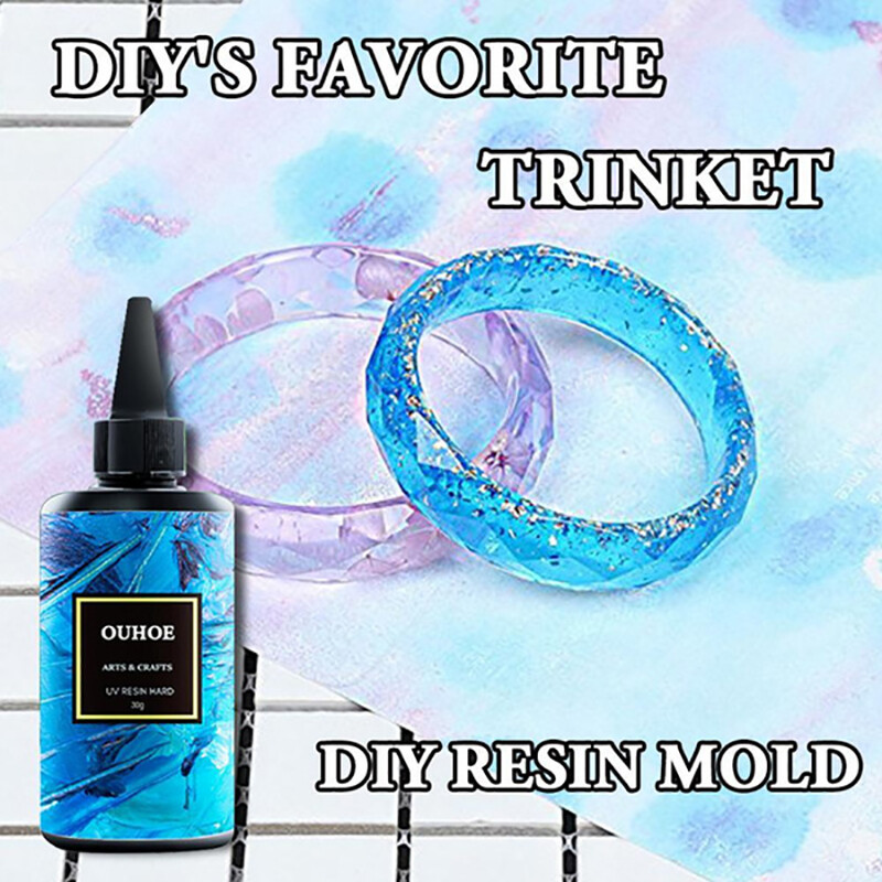 【Flash Sale】30G/100G/200G Uv Resin Ultraviolet Curing Epoxy Resin ...