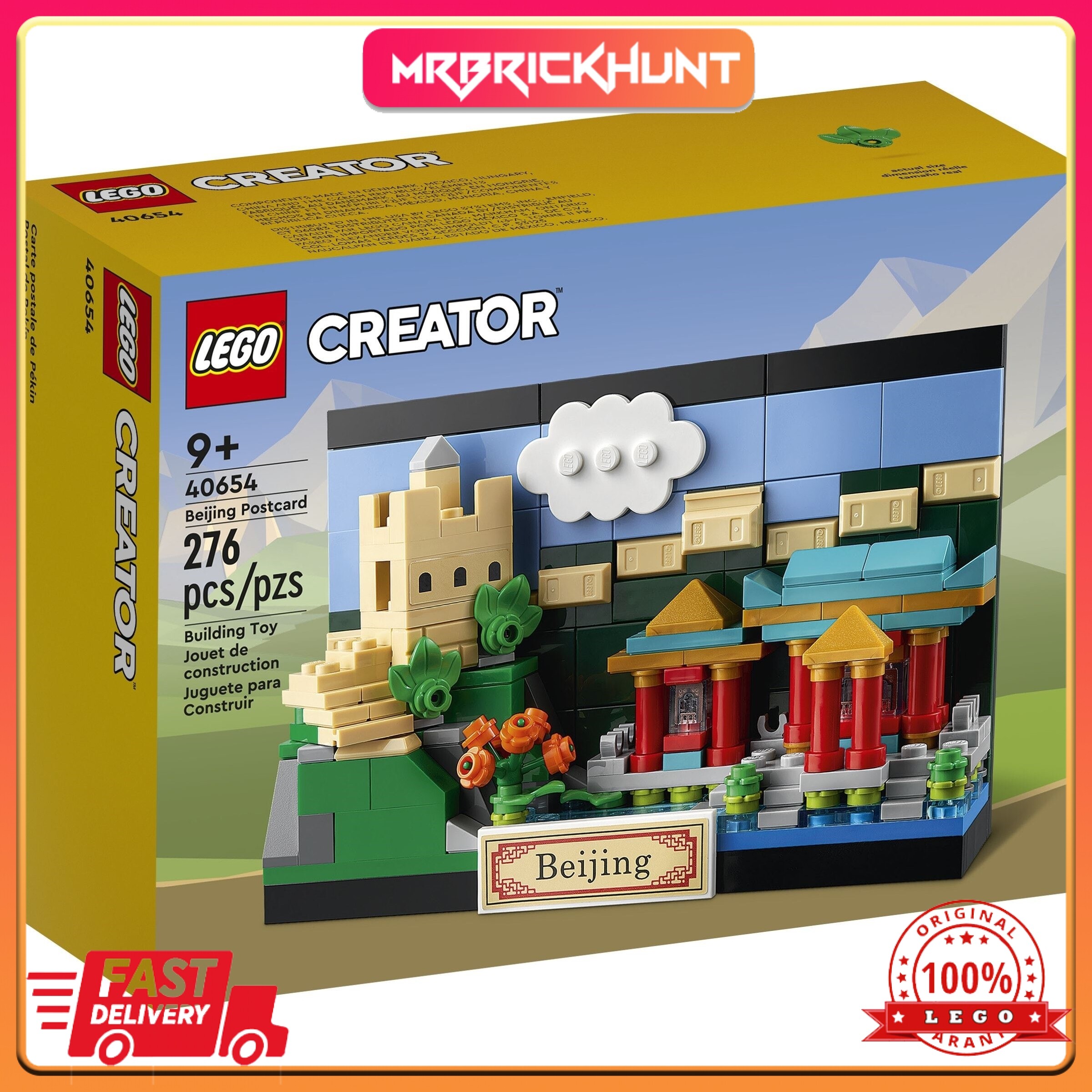 [MrBrickHunt] Lego 40654 Beijing Postcard | Lazada