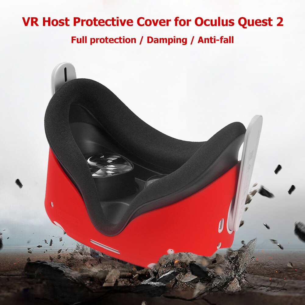 (Ready) Protective Shell Front Cover for Oculus Quest 2 VR Headset ...