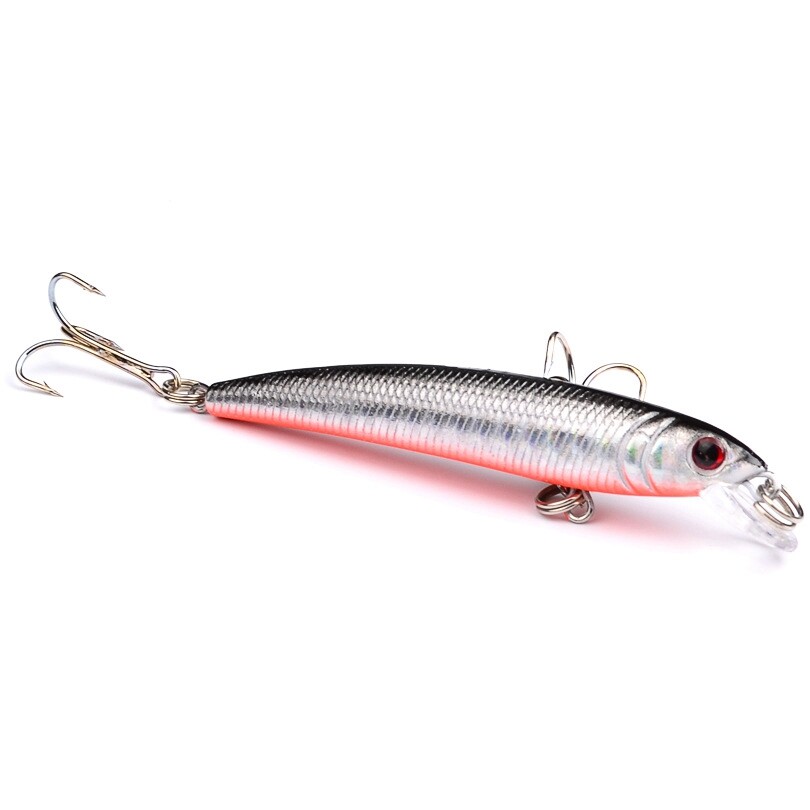 Weihe 6 Cái Mồi Câu Cá 7.5Cm 4.5G Mồi Nhân Tạo Nổi Minnow Pesca Jig Móc Câu Cá - MixASale