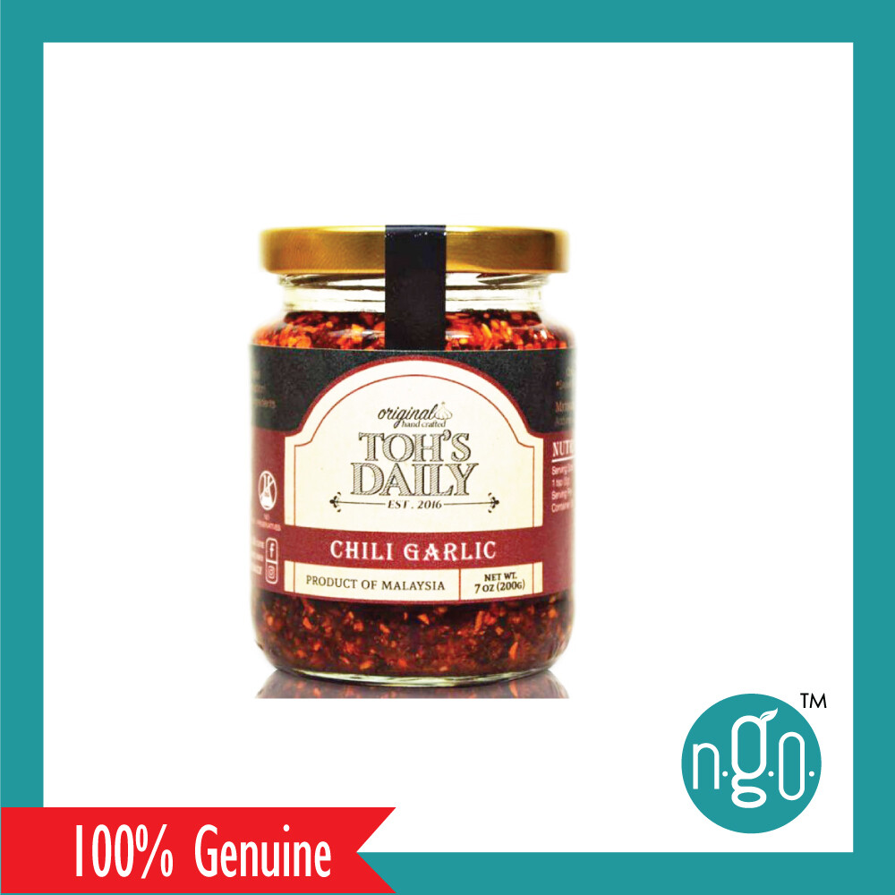 Toh's Daily Chili Garlic (200g/bottle) | Lazada