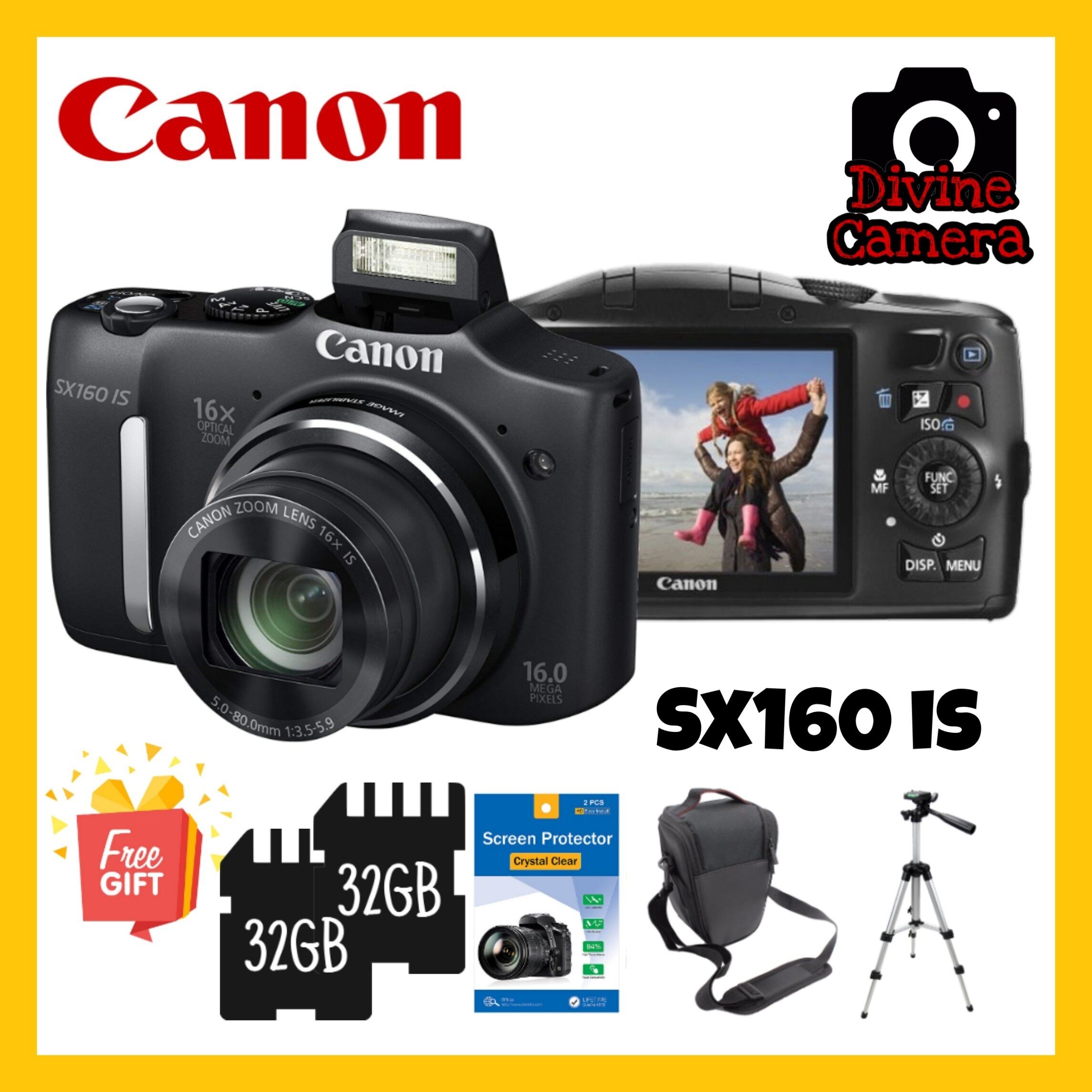 Canon PowerShot SX160 IS Price in Malaysia & Specs - RM999 | TechNave