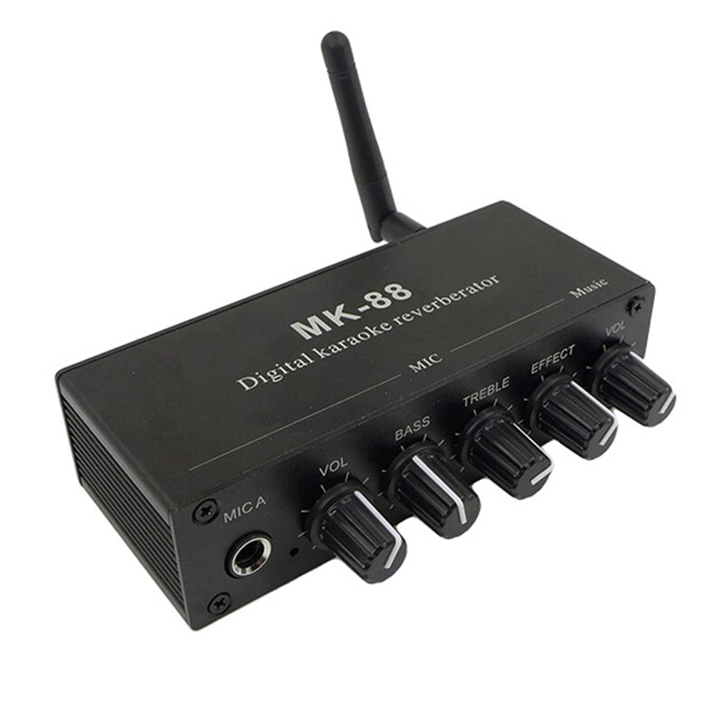 MK-88 6.5mm Karaoke Microphone Reverb Effect Bluetooth Coaxial Decoder ...