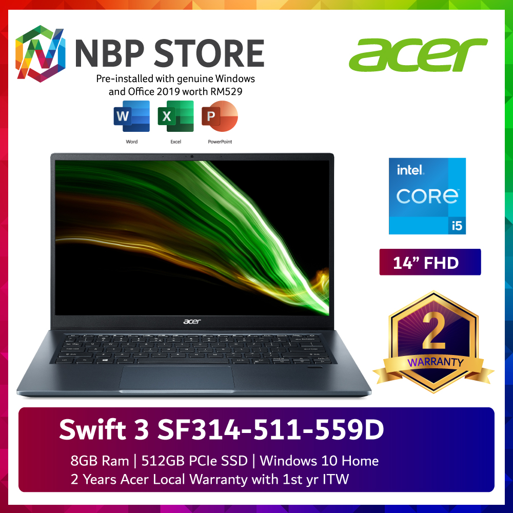 Acer Swift 3 SF314-511 Price in Malaysia & Specs - RM3299 | TechNave