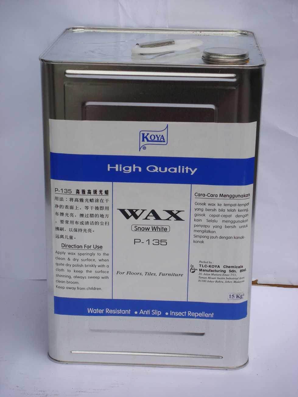 KOYA P-135 FLOOR WAX ~15KG | Lazada