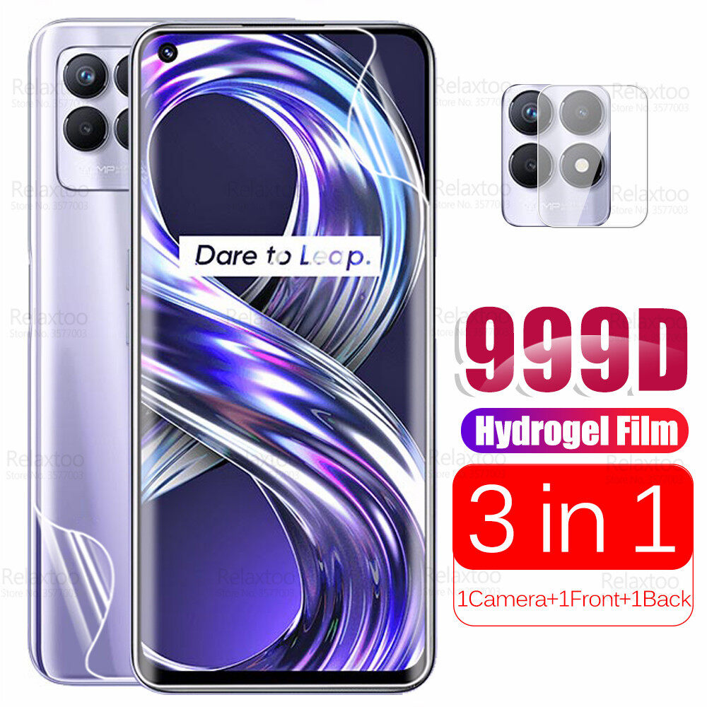 3-In-1สำหรับ Oppo Realme 8 4G 8 Pro Realmy Realmi Realme8 8pro 2021 ...