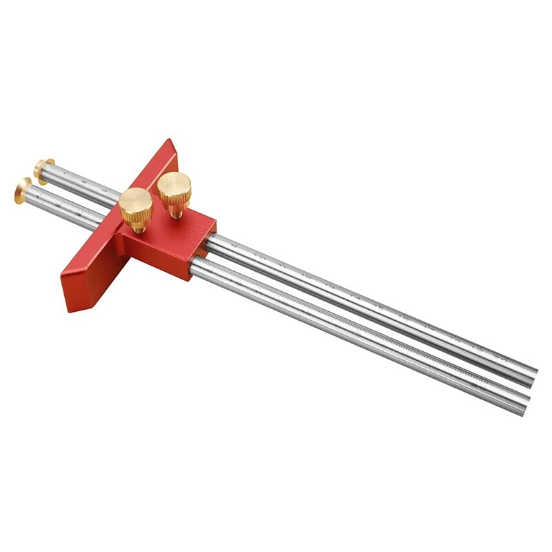 Wood Marking Gauge Stainless Steel Double Head Mortise Gauge ...