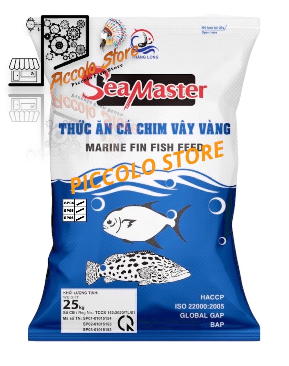 【25KG】• SeaMaster Sinking Fish Feed/SeaMaster Makanan Ikan Tenggelam ...