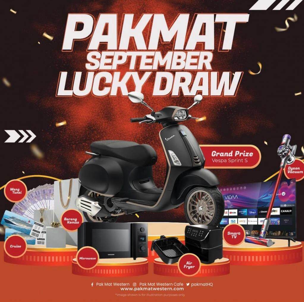 SEPTEMBER LUCKY DRAW 4in1 PAK MAT WESTERN | Lazada