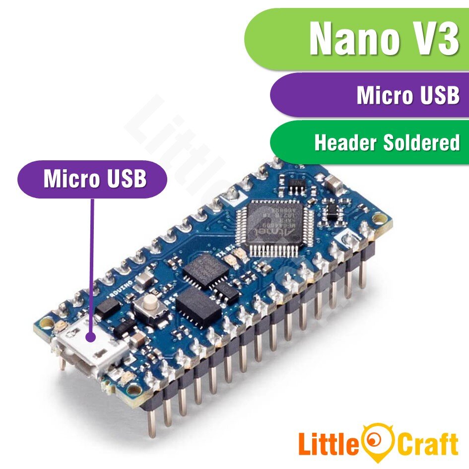 Arduino Nano 3.0 Compatible ATMEGA328P Mini Micro Type C USB | Lazada