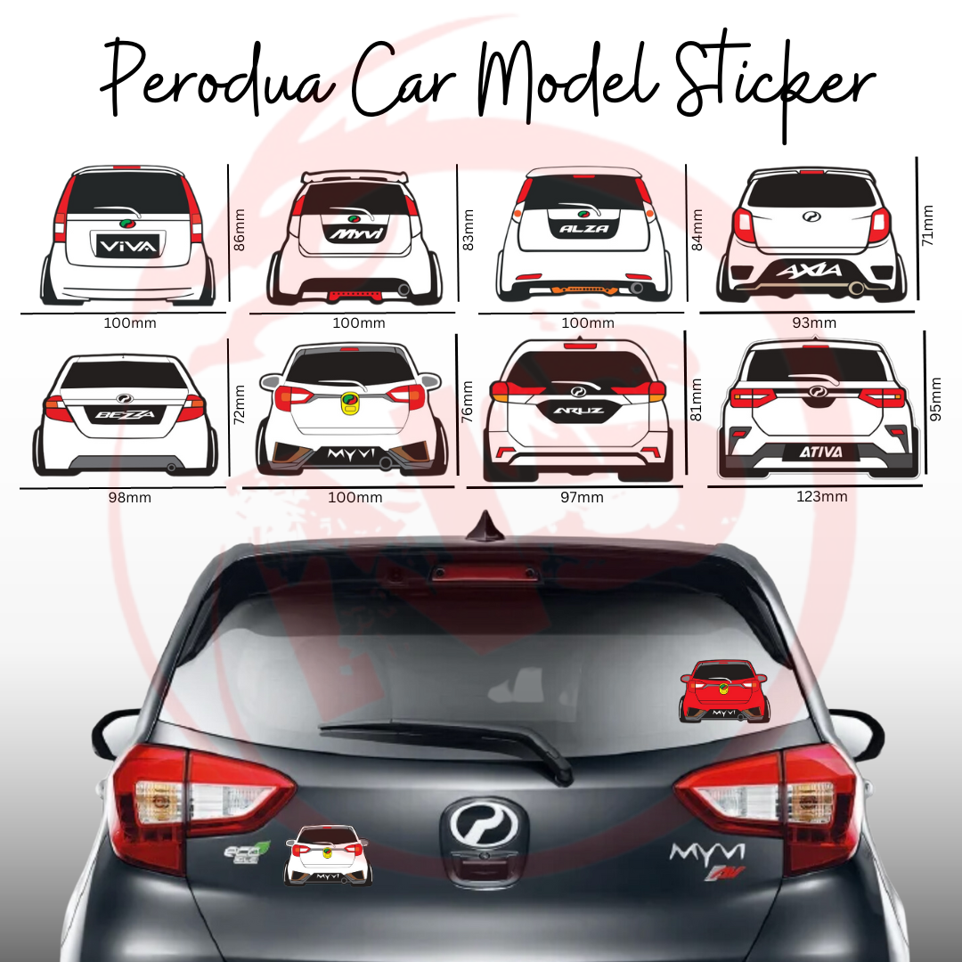 Sticker Perodua Viva