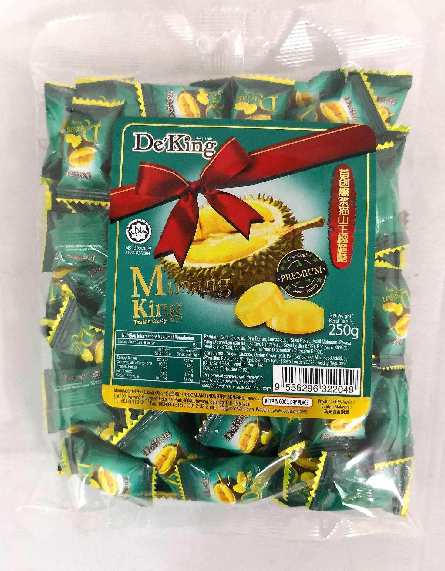 De King 250G Musang King Durian Candy | Lazada
