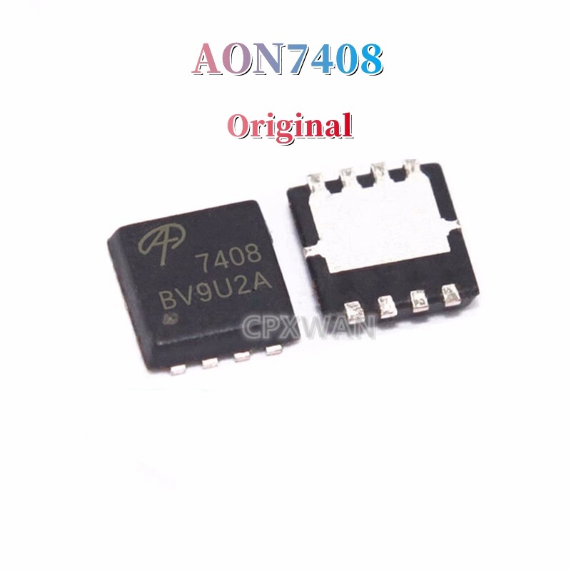 10ชิ้น AON7408 AON7408L ดั้งเดิม7408 DFN SMD N N-Channel MOSFET แบบใหม่ดั้งเดิม | Lazada.co.th