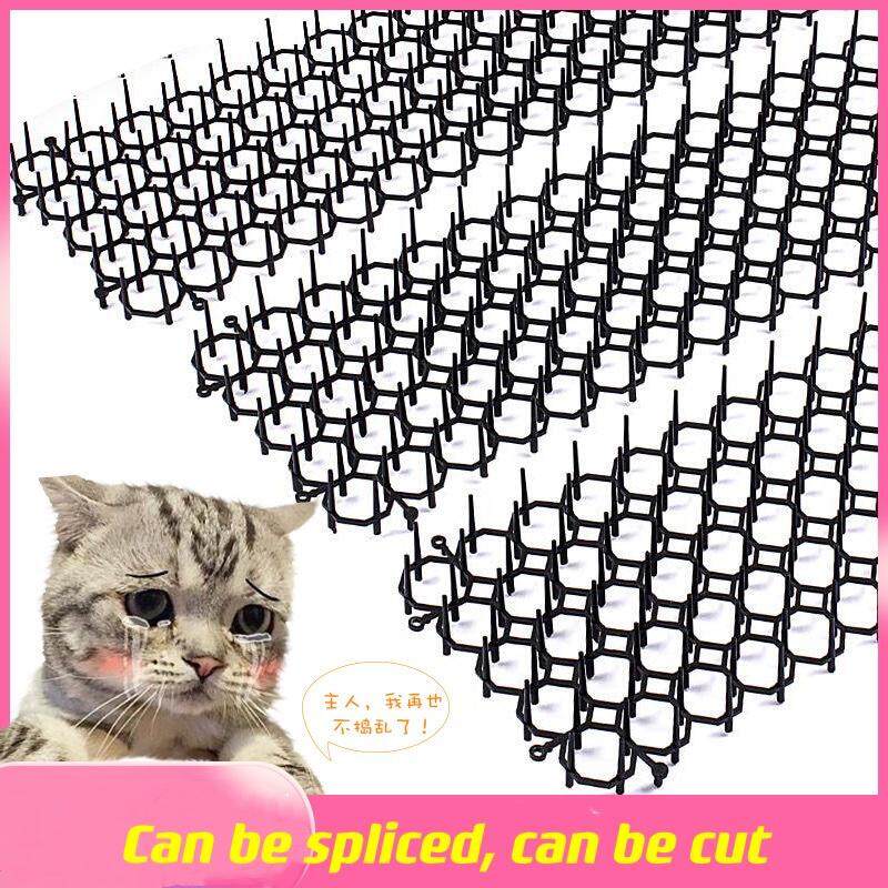 1set=2Pcs Anti Cat Mat Cat Scat Mat with Spikes Indoor Cat Deterrent ...