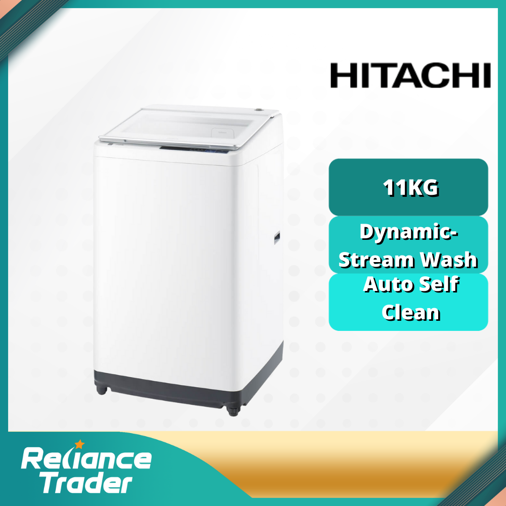 HITACHI SF-110XAV Top Loading - Dynamic-Stream Wash Dynamic-Stream Wash ...