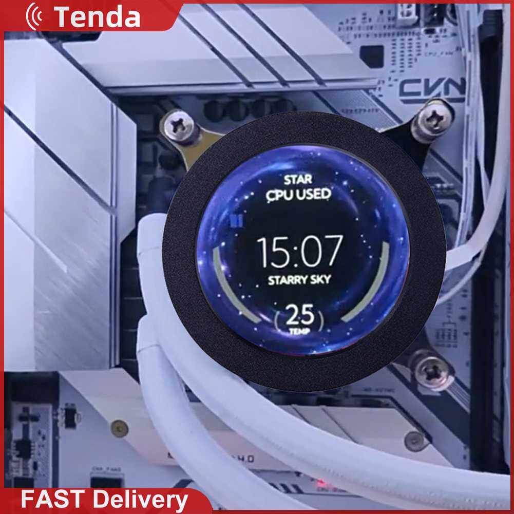 2.1 Inch Round LCD Screen 480x480 USB Water-Cooled IPS Secondary ...